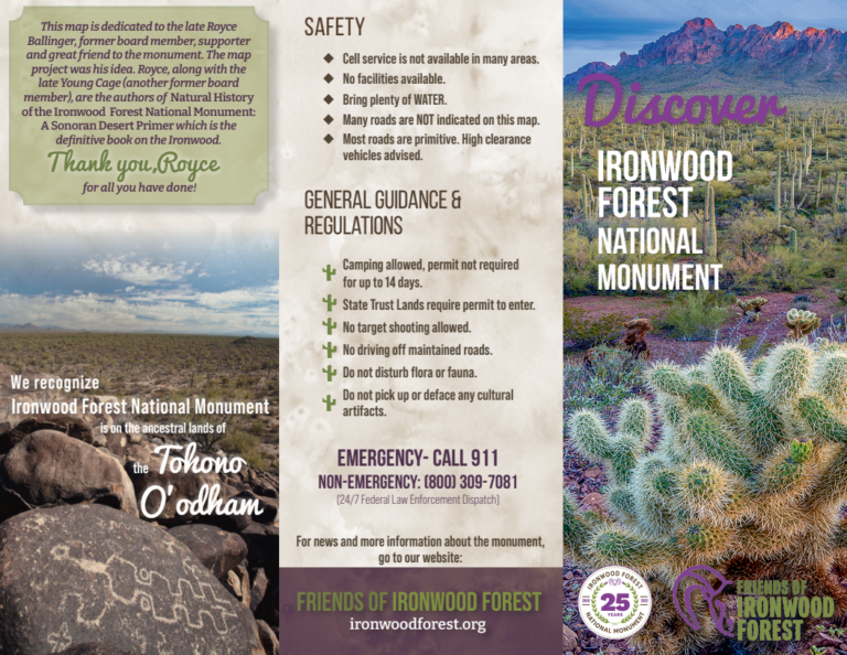 Map and Directions – Ironwood Forest